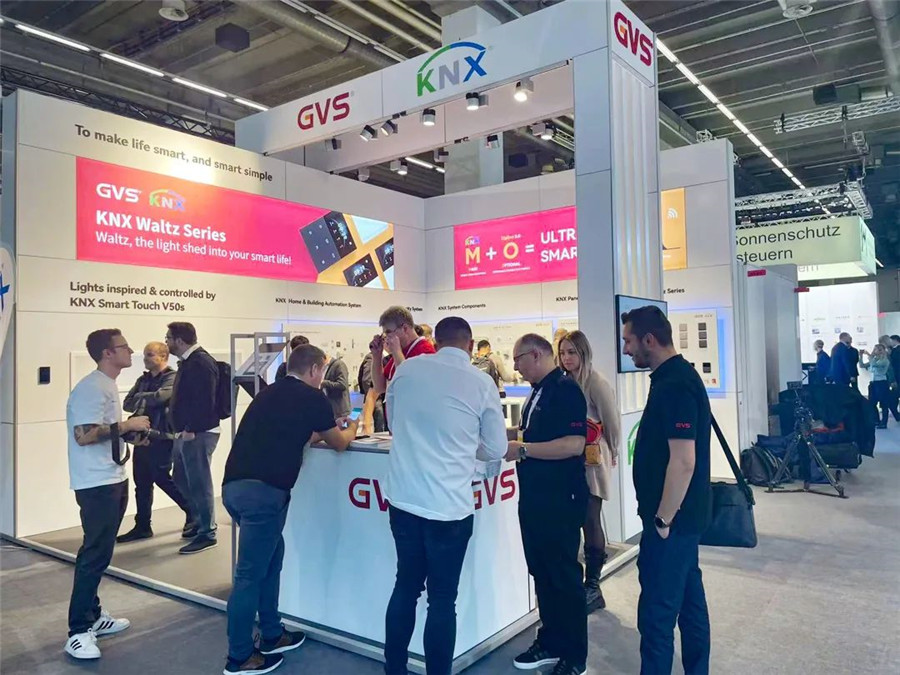 GVS亮相light+building德国·法兰克福国际照明展览会，展现中国KNX品牌实力
