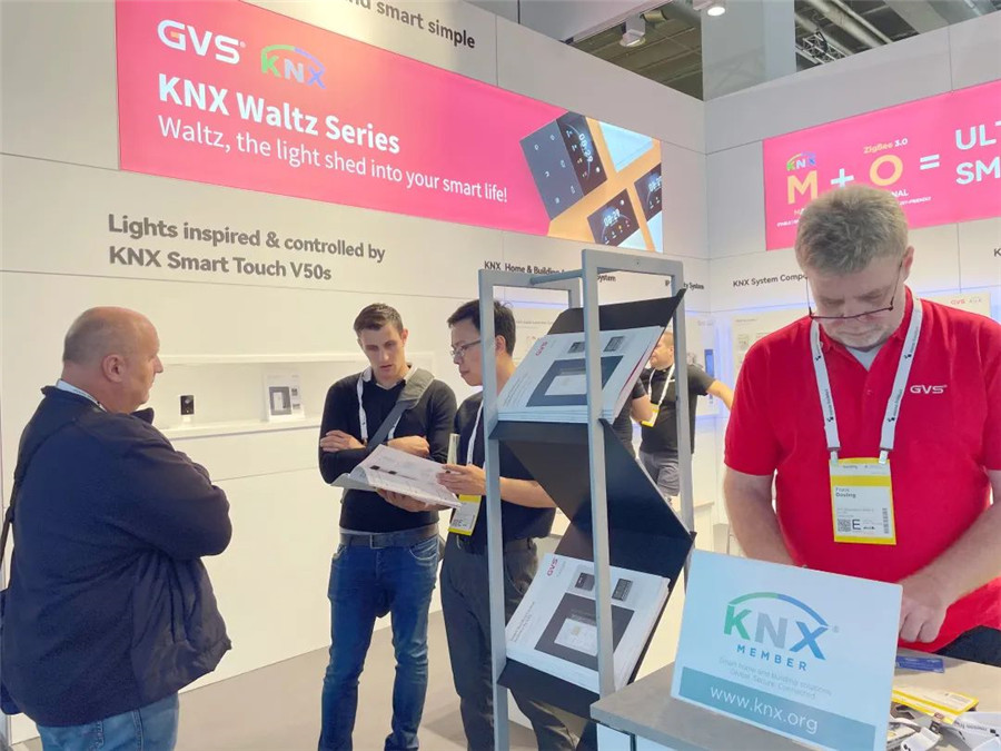 GVS亮相light+building德国·法兰克福国际照明展览会，展现中国KNX品牌实力