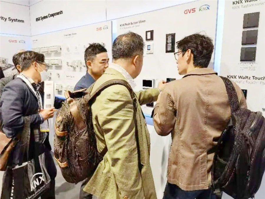 GVS亮相light+building德国·法兰克福国际照明展览会，展现中国KNX品牌实力