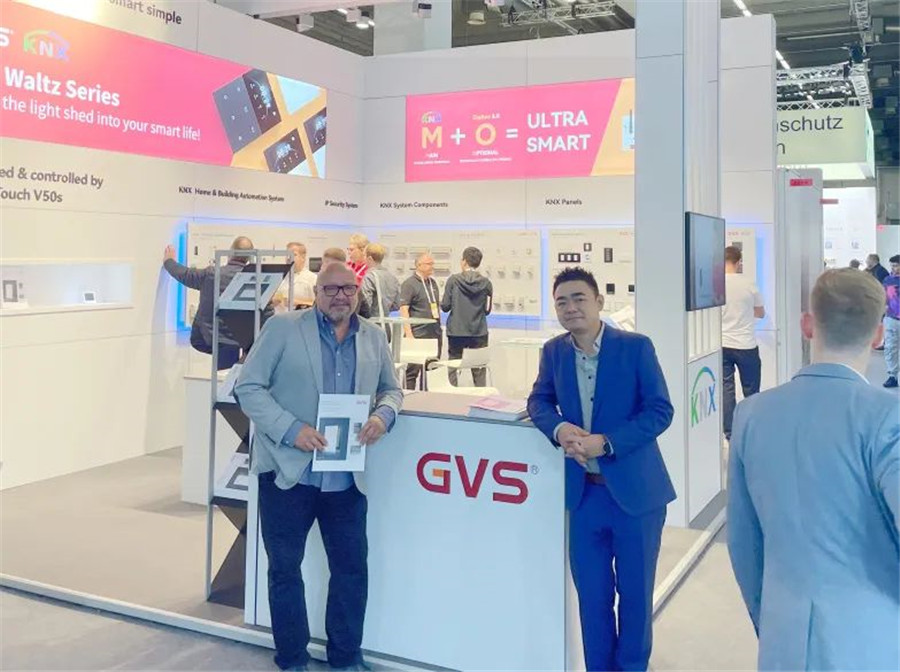 GVS亮相light+building德国·法兰克福国际照明展览会，展现中国KNX品牌实力